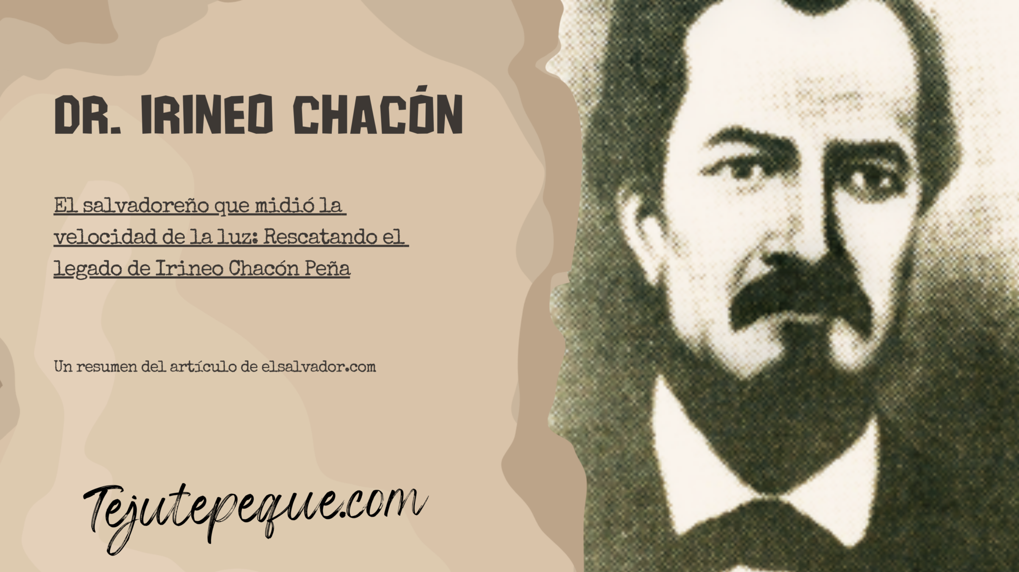 El salvadoreño que midió la velocidad de la luz: Rescatando el legado ...
